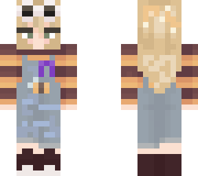 female tubbo bee skin:D | Minecraft Skin