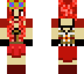Ginger Steampunk Girl | Minecraft Skin