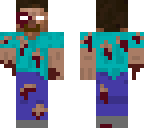 Hurt herobrine | Minecraft Skin