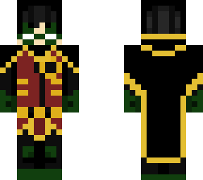 Damian Wayne Minecraft Skin