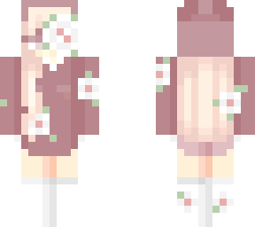 Roses in the Snow | Minecraft Skin