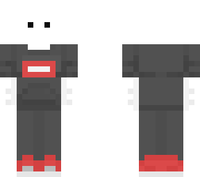 Supreme with floating eye's | Minecraft Skin