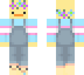 trans duck | Minecraft Skin