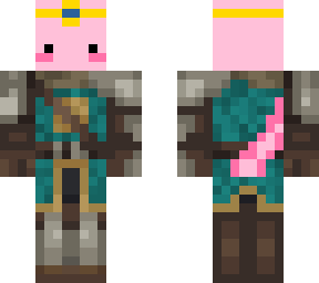 axolotl knight | Minecraft Skins