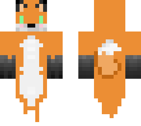 ghost fox | Minecraft Skin