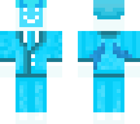 ice demon | Minecraft Skin