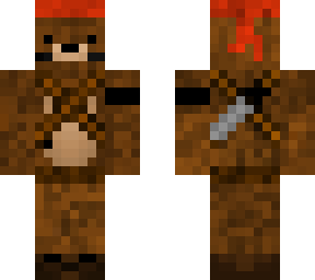Rambo Bear | Minecraft Skin