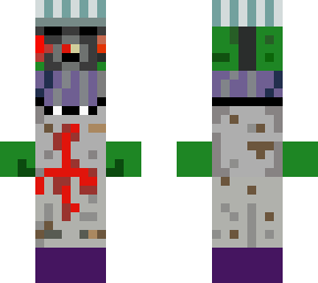 Tricky Damaged | Minecraft Skin