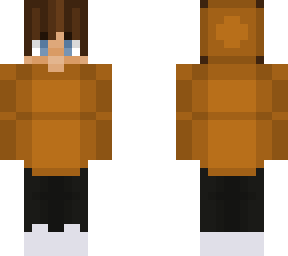 Yellow Axolotl Boy (Contest entry) | Minecraft Skin