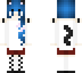 Another skin made with invert colors on | Minecraft Skin