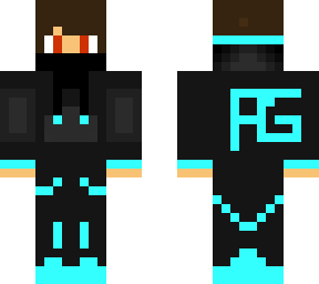 BLUE HACKER | Minecraft Skin