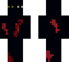 halloween blood enderman | Minecraft Skin