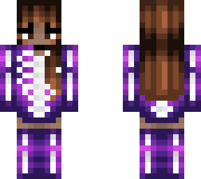 Purple Skeleton Minecraft Skins
