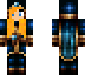 Modded Mage Girl | Minecraft Skin