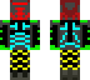 neon knight sep | Minecraft Skin