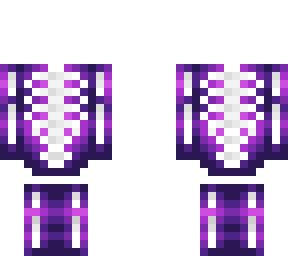 OB - Purple Skeleton Outfit | Minecraft Skin
