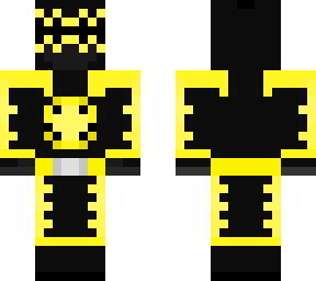 Power Rangers Dino Thunder: Black Ranger | Minecraft Skin