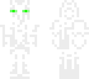 White Enderman | Minecraft Skin