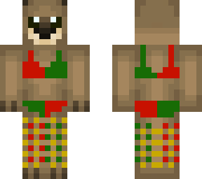 Christmas Floppa | Minecraft Skin