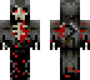 Dark skeleton | Minecraft Skin