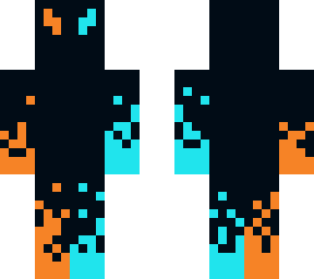 Fire vs Water | Minecraft Skin