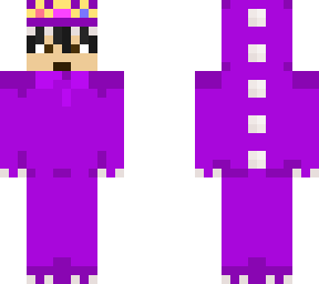 Koryin Purple With Crown | Minecraft Skin