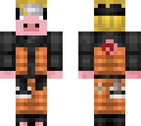 pig naruto akatsuki | Minecraft Skins