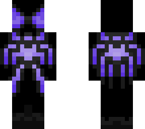 purple spiderman | Minecraft Skins