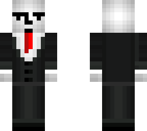 Qndres As Slender Man | Minecraft Skin