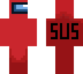 sus sus among us | Minecraft Skins