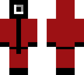 Squid Game Red Gaurd v2 | Minecraft Skin