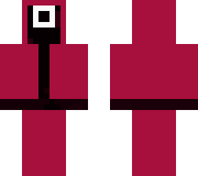 Squid game square guard (manager) | Minecraft Skin
