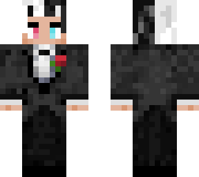 angel demon butler | Minecraft Skin