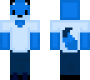 Blue fox | Minecraft Skin