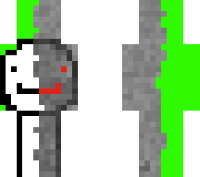 Dream Half Robot!! | Minecraft Skin