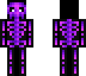 Full Void Skeleton | Minecraft Skin