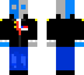 GD cube in a suit | Minecraft Skin