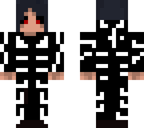 Itachi edo tensei skeleton | Minecraft Skin