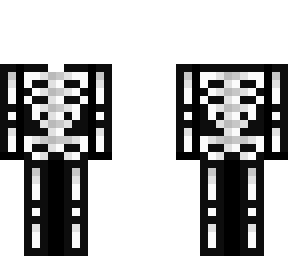 OB - Halloween Skeleton Suit v3 | Minecraft Skin