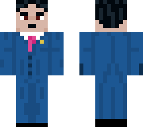 Phoenix Wright | Minecraft Skin
