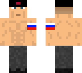 Putin With Russian hat | Minecraft Skin