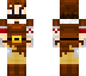 Red 1.0 (Brawler) | Minecraft Skin