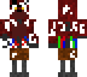 Withered Foxy | Minecraft Skin