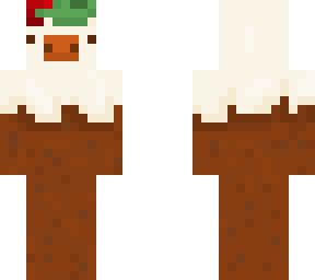 christmas pudding wumpus | Minecraft Skin