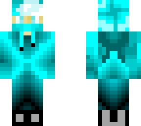 cyan blue ninja skin | Minecraft Skin
