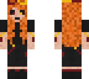 Ember By SamaelBloodfallen | Minecraft Skin