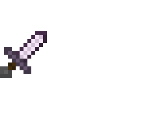 Minecraft Enchanted Iron Sword