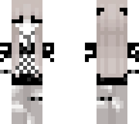Fishnet girl | Minecraft Skin