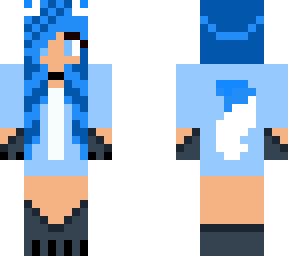 Girl Winter Ultima werewolf | Minecraft Skin