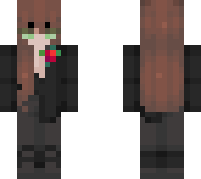 Girl suit skin | Minecraft Skin